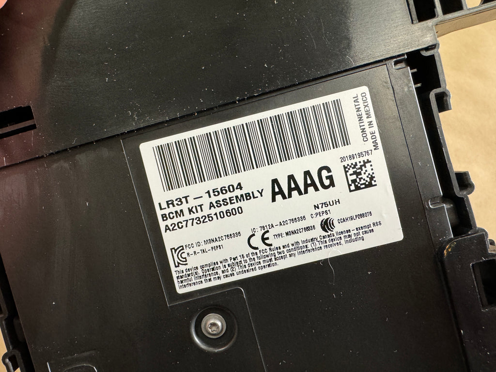 2020 Ford Mustang GT500 BCM Body Control Module Shelby