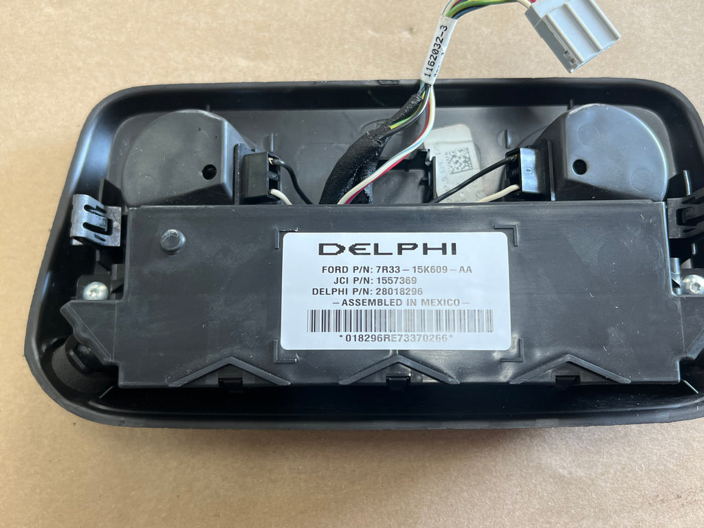 2007-2009 Ford Mustang GT500 Dome Light Coupe Black Interior - OEM