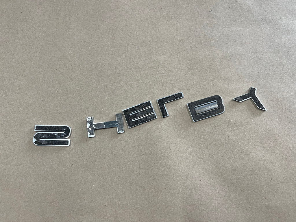 2007-2014 Ford Mustang Shelby GT500 Decklid Shelby Trunk Letters Emblems