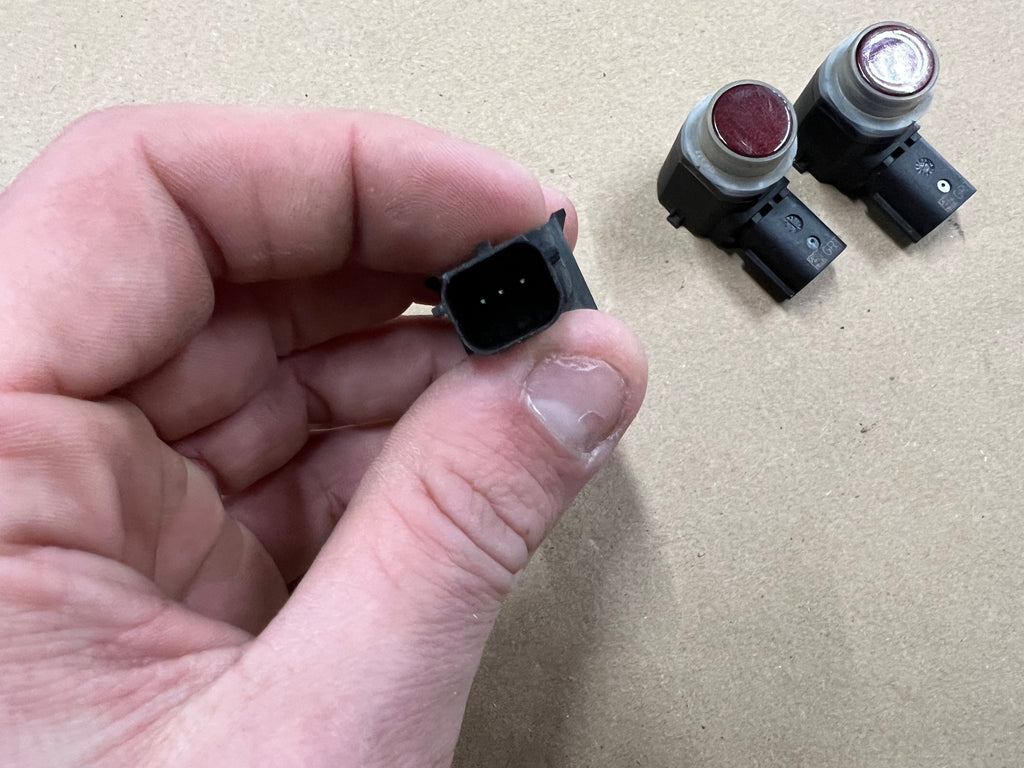 2015-2022 Ford Mustang GT Parking Assist Sensors (3) "Red Crimson"